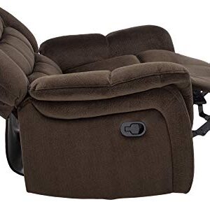 Christopher Knight Home Hawthorne Glider Recliner, Chocholate