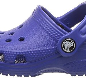 Crocs Unisex-Baby Classic Littles Clogs |Baby Shoes, Cerulean Blue, 2-3 Infant