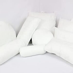 6 X 16 inches Bolsters Pillow Form Inserts for Shams White Hypoallergenic Pillow Insert Premium Made in USA