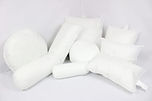 6 X 16 inches Bolsters Pillow Form Inserts for Shams White Hypoallergenic Pillow Insert Premium Made in USA