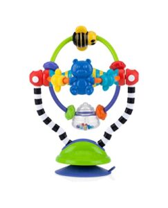 nuby silly spinwheel with suction base high chair interactive toy for early development