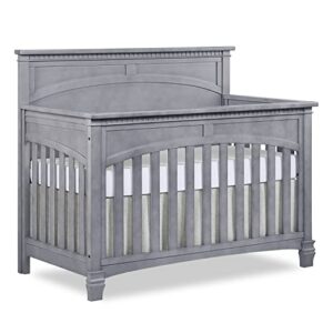 Evolur Santa Fe 5-in-1 Convertible Crib, Storm Grey