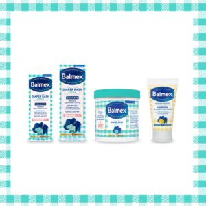 Balmex Complete Protection Baby Diaper Rash Cream with Zinc Oxide + Soothing Botanicals, 2 Ounce