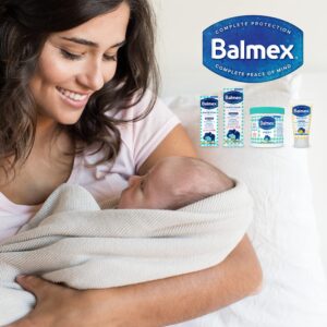 Balmex Complete Protection Baby Diaper Rash Cream with Zinc Oxide + Soothing Botanicals, 2 Ounce