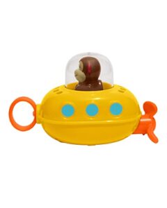 skip hop baby bath toy, zoo pull & go submarine