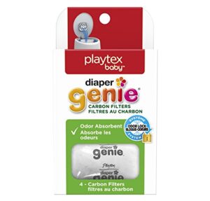 diaper genie playtex carbon filter refill tray for diaper pails, 4 count