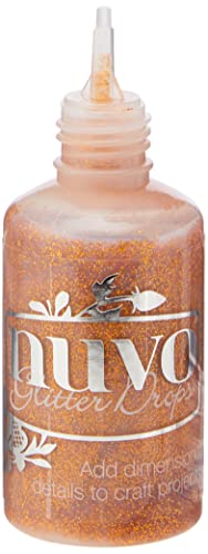 TONIC STUDIOS Nuvo Glitter Drops 1.1oz, Golden Sunset