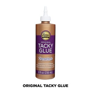 Aleene's 3 Pack, 8 oz Tacky Glue, 8 FL OZ, Original Version 3 Count