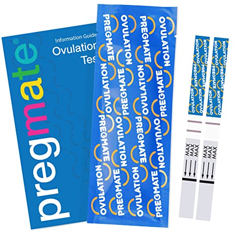 Pregmate 50 Ovulation and 20 Pregnancy Test Strips Predictor Kit