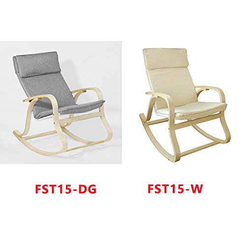 Haotian FST15-DG, Comfortable Relax Rocking Chair, Lounge Chair Relax Chair Cushion