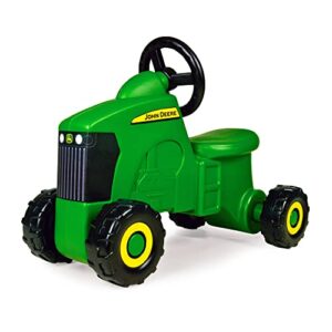 john deere sit 'n scoot activity tractor toy - john deere tractor - ride on toys - 20 x 9.8 x 16.15 inches - toddler toys ages 2 years and up green