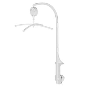 agptek 28 inch baby crib mobile bed bell holder music box holder arm bracket baby bed stent set nut screw