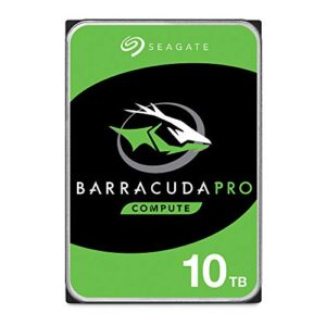 seagate barracuda pro 10tb internal hard drive performance hdd – 3.5 inch sata 6 gb/s 7200 rpm 256mb cache for computer desktop pc, data recovery (st10000dm0004)