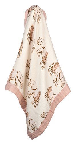 Milkbarn Mini Lovey Baby Blanket (Tutu Elephant)