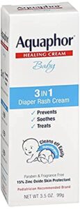 aquaphor diaper rsh crm h size 3.5z aquaphor diaper rash cream healing 3.5z