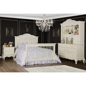 Evolur Aurora Bed Rail in Ivory Lace