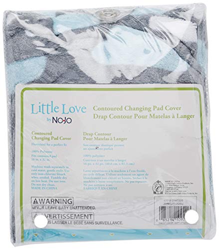 Little Love by NoJo Changing Table Cover, Happy Little Clouds