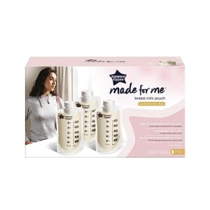 Tommee Tippee Breast Milk Pouches (70 Count) Compatible with All Leading Breast Pumps and Bottle Nipples, BPA-Free