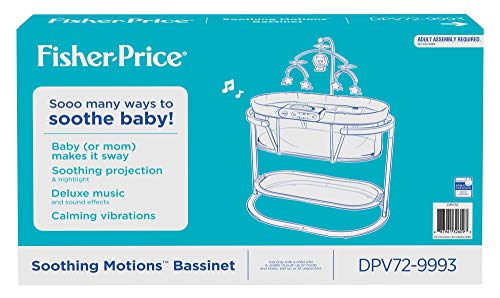 Fisher-Price Soothing Motions Bassinet, Windmill