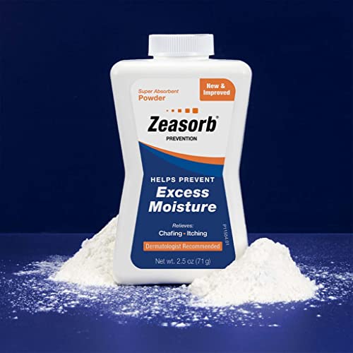 Zeasorb Prevention Super Absorbent Powder 2.5oz (Pack of 2)