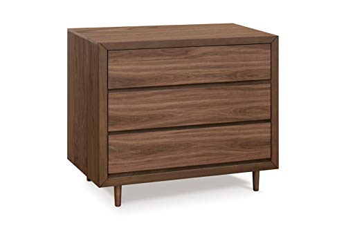 Ubabub Nifty 3-Drawer Assembled Dresser in Walnut