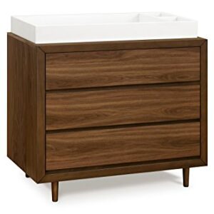 Ubabub Nifty 3-Drawer Assembled Dresser in Walnut