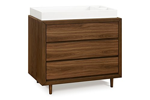 Ubabub Nifty 3-Drawer Assembled Dresser in Walnut