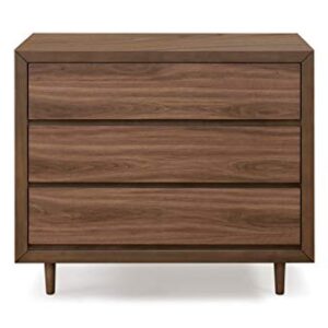 Ubabub Nifty 3-Drawer Assembled Dresser in Walnut