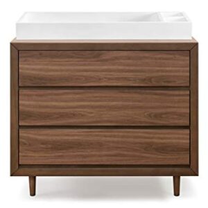 Ubabub Nifty 3-Drawer Assembled Dresser in Walnut