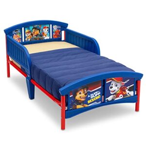 delta children plastic toddler bed, nick jr. paw patrol