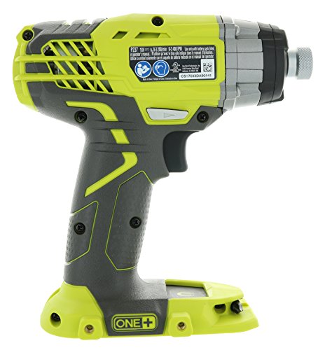 Ryobi P237 18V One+ Lithium Ion Cordless Multi Speed 1-1/4 Inch Keyless Chuck Impact Driver w/ Belt Clip and LED (Battery Not Included / Power Tool Only)