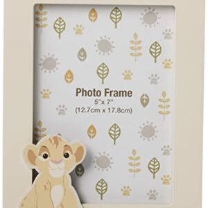 Disney Lion King Picture Frame with Character , 5x7 Inch (Pack of 1)