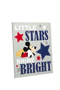 disney mickey "reach for the stars" wall art