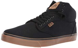 harley-davidson footwear men's wrenford sneaker, black, 12.0 m us