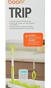 Boon Travel Silicone Drying Rack, Green & White, Multi, B11015A