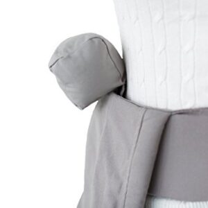 LÍLLÉbaby Ergonomic Washable Infant Pillow for Baby Carrier, Grey