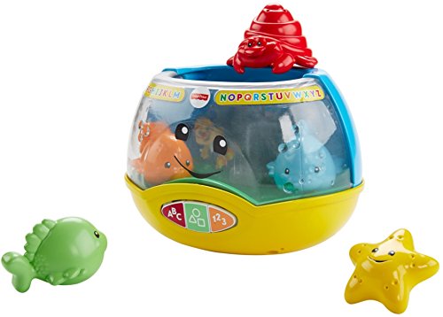 Fisher-Price Laugh & Learn Baby & Toddler Toy Magical Lights Fishbowl With Smart Stages Learning Content For Ages 6+ Months