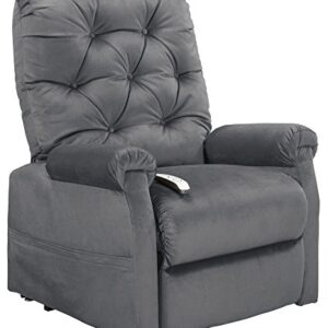 Mega Motion Classica Power Lift Chair Recliner- Charcoal (Curbside Delivery)