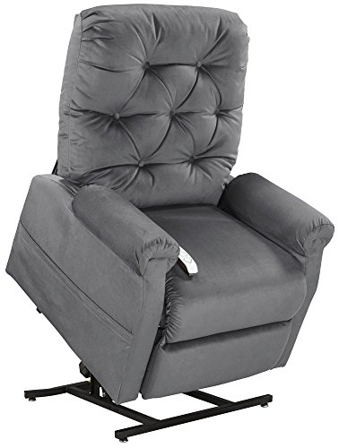 Mega Motion Classica Power Lift Chair Recliner- Charcoal (Curbside Delivery)