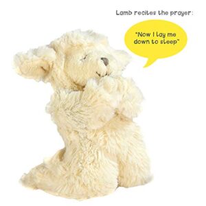 Tickle & Main Baby Praying Musical Lamb and Prayer Book Gift Set in Keepsake Box, Baptism Gifts for Girls & Boys