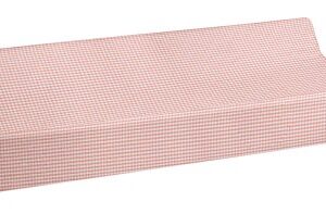 Glenna Jean Cottage Collection Rose Changing Pad Cover, Pink Gingham