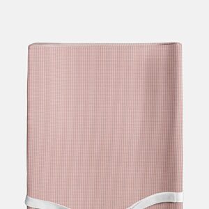 Glenna Jean Cottage Collection Rose Changing Pad Cover, Pink Gingham