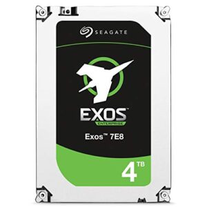 seagate st4000nm0115 4tb exos 7e8 sata 6 gb/s enterprise nas hdd (new with warranty) 512e 128mb 3.5 inch 7200 rpm hard drive