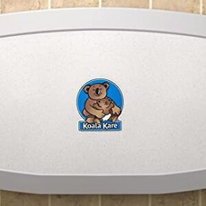 Koala Kare KB200-05 Horizontal Baby Changing Station - White Granite by Koala Kare