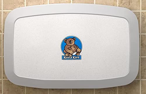 Koala Kare KB200-05 Horizontal Baby Changing Station - White Granite by Koala Kare