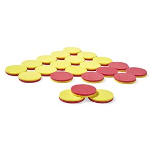 hand2mind Foam Two-Color Counters, Red and Yellow Counters, Counting Manipulatvies, Math Counters for Kids, Counting Chips, Math Manipulatives, Math Bingo Chips, Counters for Kids Math (Pack of 200)