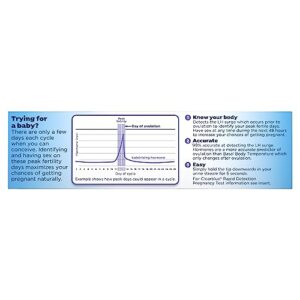 Clearblue Ovulation Complete Starter Kit, 10 Ovulation Tests and 1 Pregnancy Test