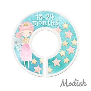 Modish Labels Baby Clothes Size Dividers, Baby Closet Organizers, Size Dividers, Baby Closet Organizers, Closet Dividers, Clothes Organizer, Nursery, Girl, Boho, Fairy, Princess, Fairies (Baby)