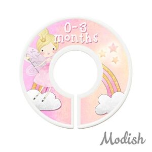 Modish Labels Baby Clothes Size Dividers, Baby Closet Organizers, Size Dividers, Baby Closet Organizers, Closet Dividers, Clothes Organizer, Nursery, Girl, Boho, Fairy, Princess, Fairies (Baby)