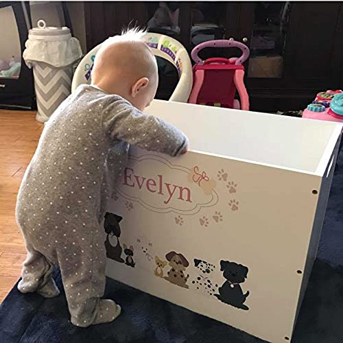 My Bambino Personalized North Woodland Animals Toy Box